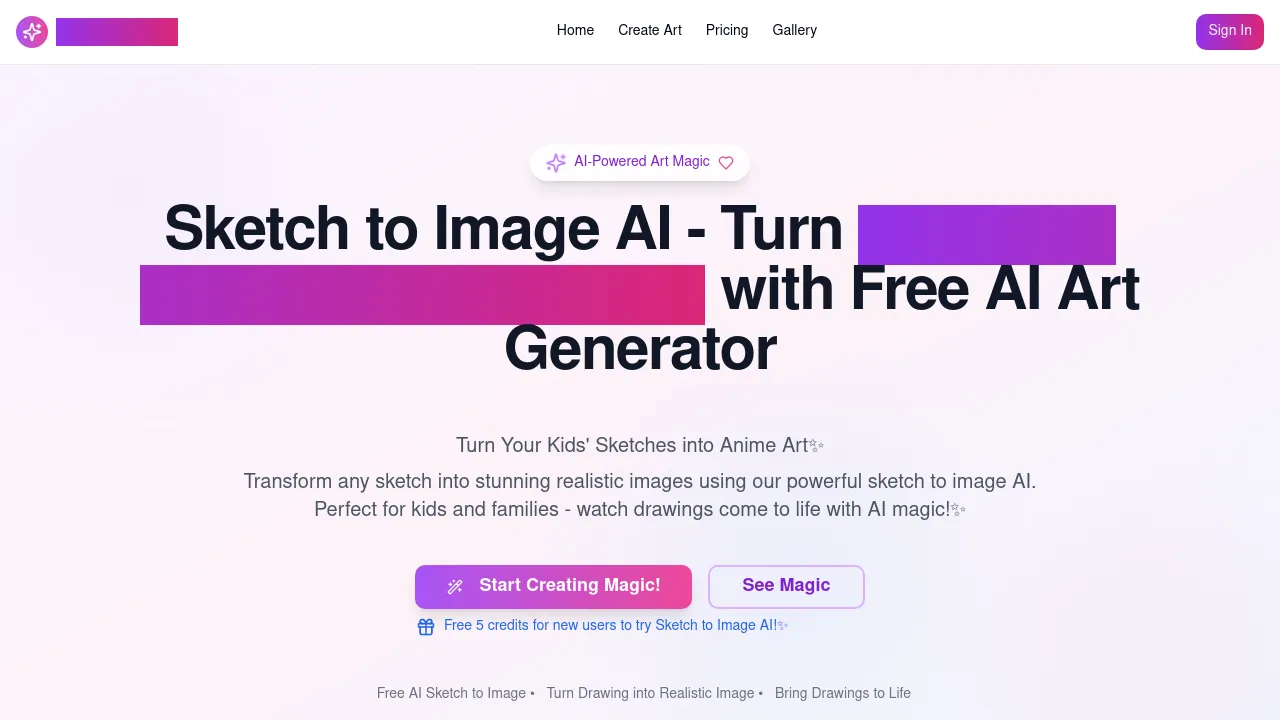 Sketch to Image AI: Transform Drawings into Images with AI Sketch Magic - BestofAI